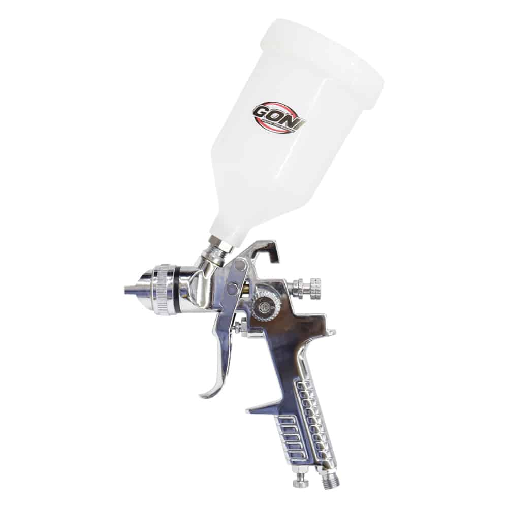 Pistola Gravedad Vaso Plastico 600ML Goni 351 - Ferretería La Fragua