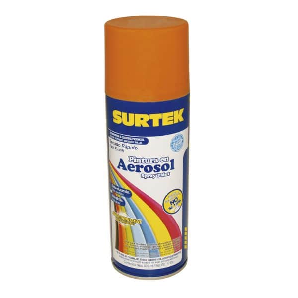 Pintura En Aerosol Amarillo Caterpillar 400ML Surtek 139812 ...