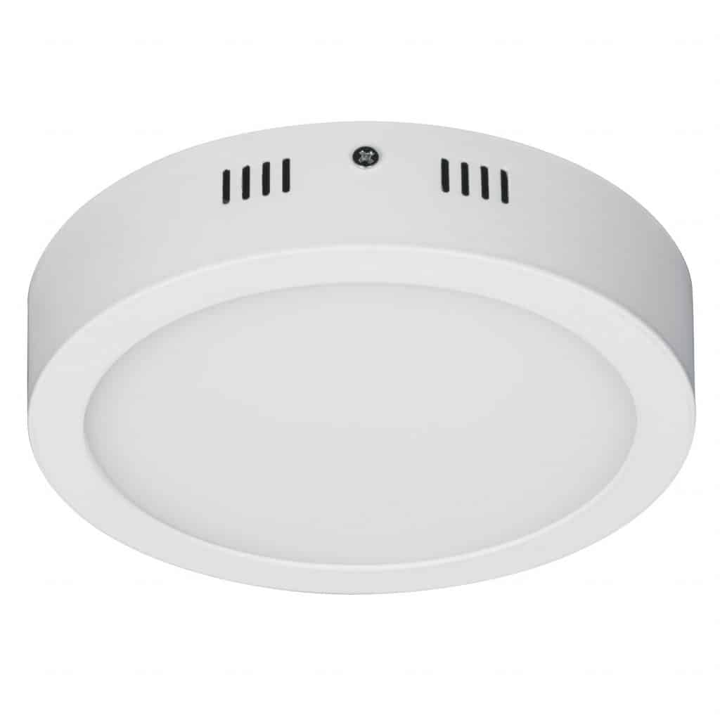 Luminario Blanco De Led 12 W Redondo Tipo Plafón Luz De Día Volteck ...